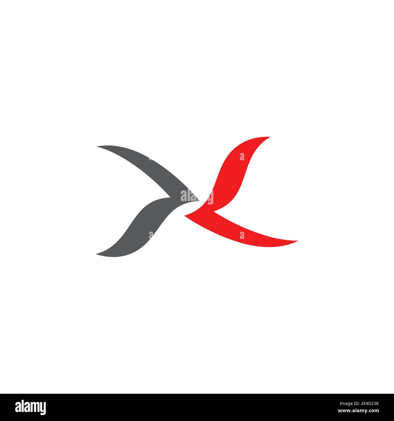 X mountain logo Stock Vector Images - Alamy