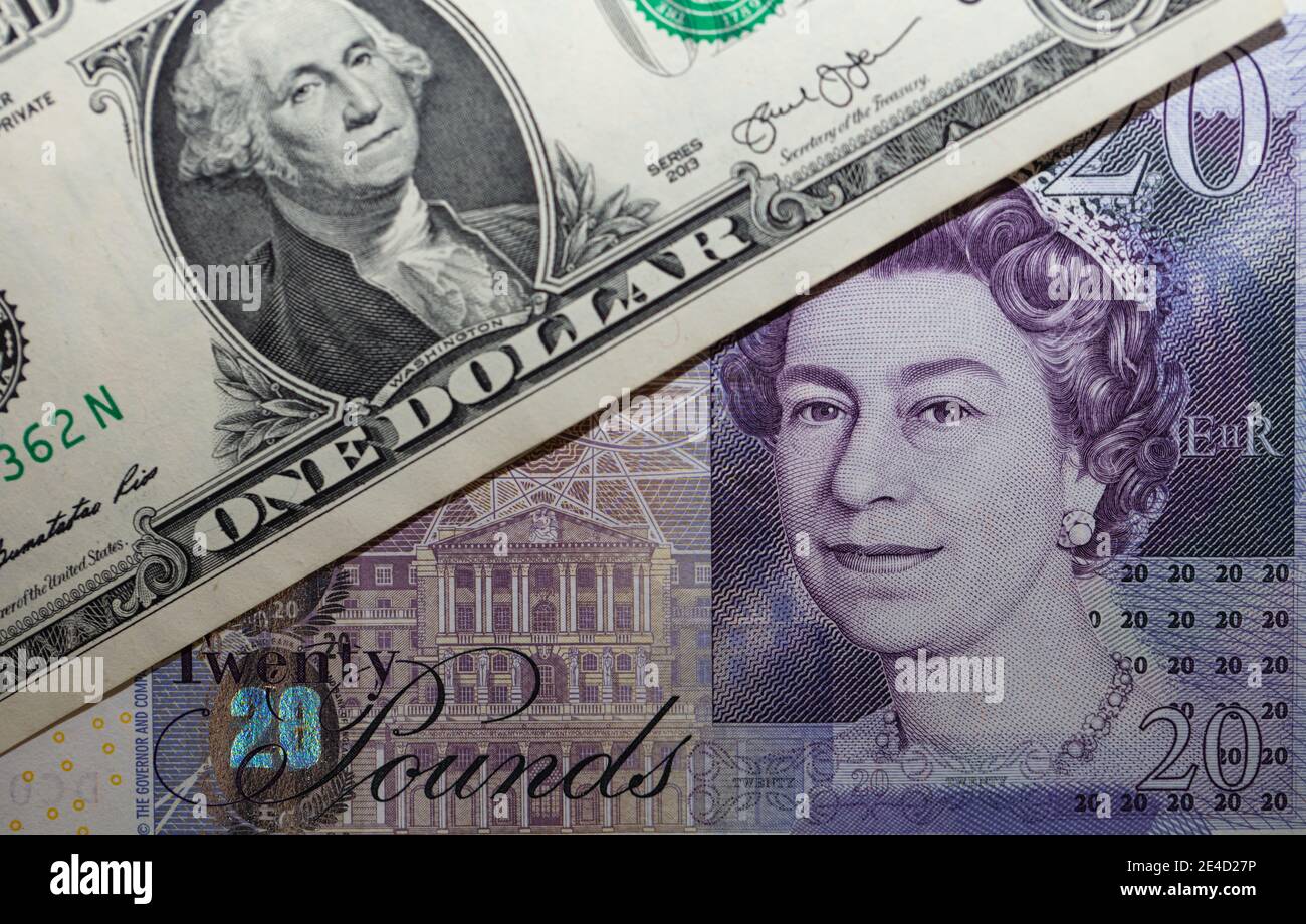 100 pound note hi-res stock photography and images - Alamy
