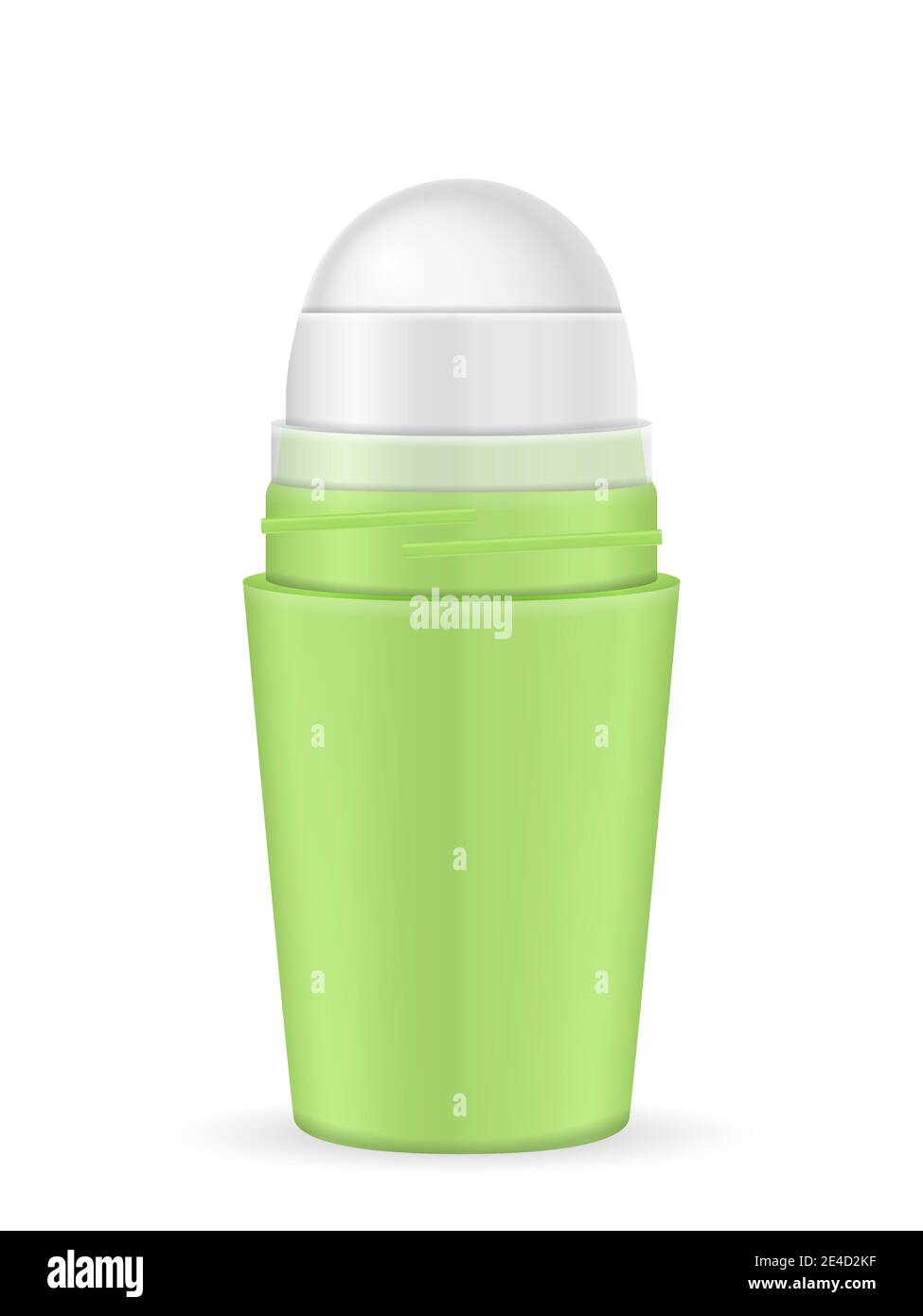 Roll-on deodorant on a white background. Vector illustration Stock ...