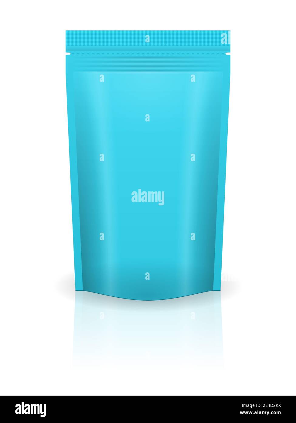 Sachet on a white background. Vector illustration Stock Photo - Alamy