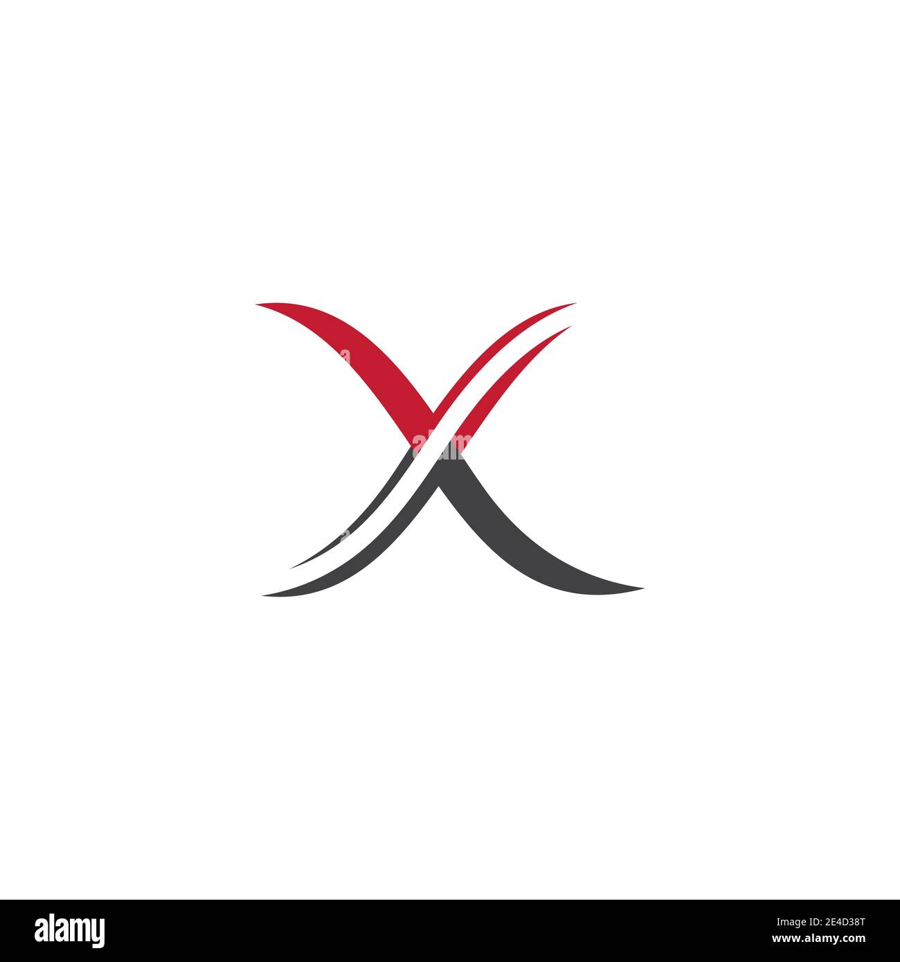X logo vector vectors hi-res stock photography and images - Alamy
