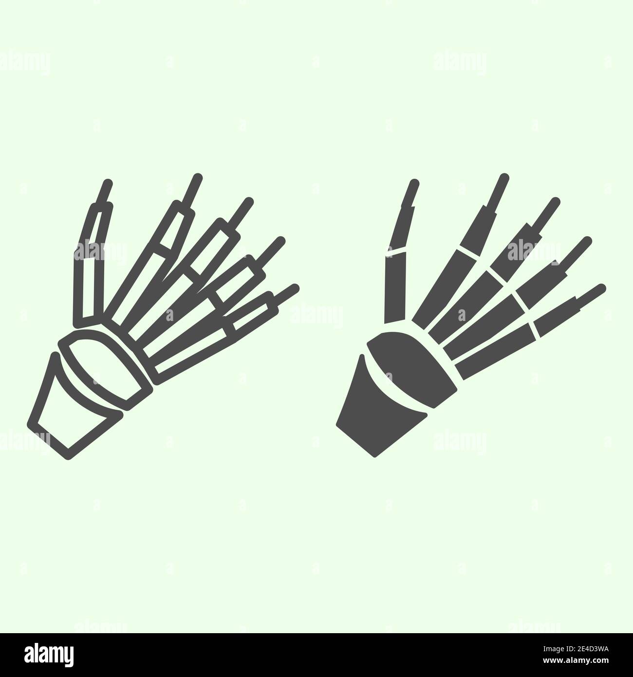 Skeleton Arm And Hand Drawing