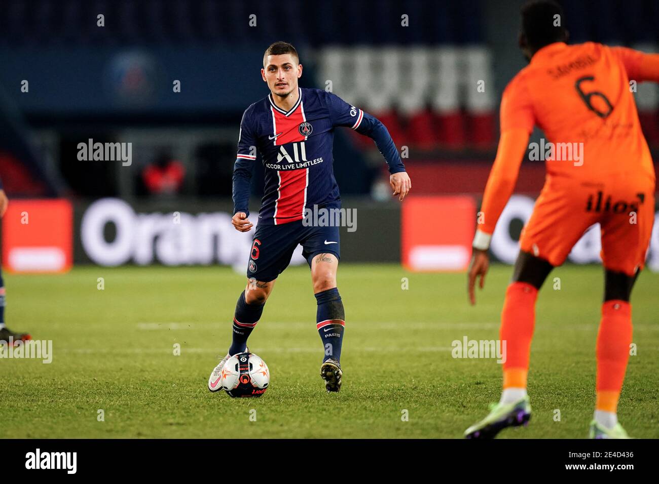 Marco Verratti (PSG) during the French Ligue 1 Paris Saint Germain (PSG ...