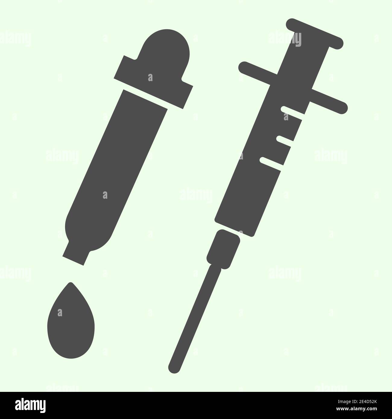Needle pictogram hi-res stock photography and images - Alamy