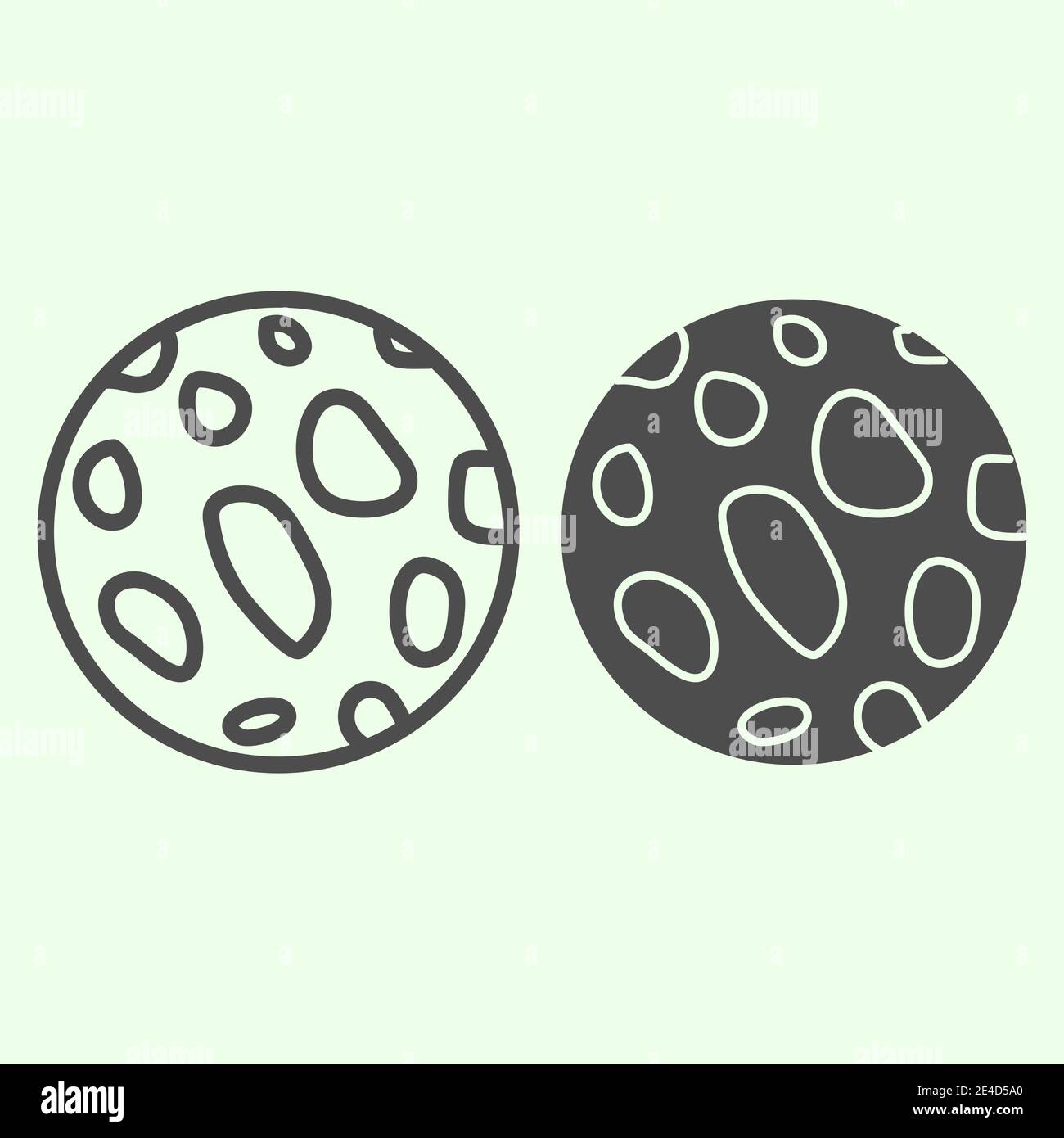 Moon craters full Stock Vector Images - Alamy