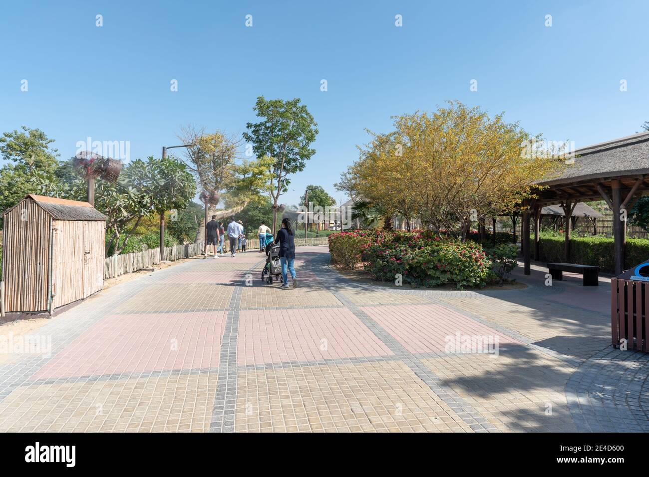 Dubai, United Arab Emirates – January 22, 2021, Dubai Safari Park ...