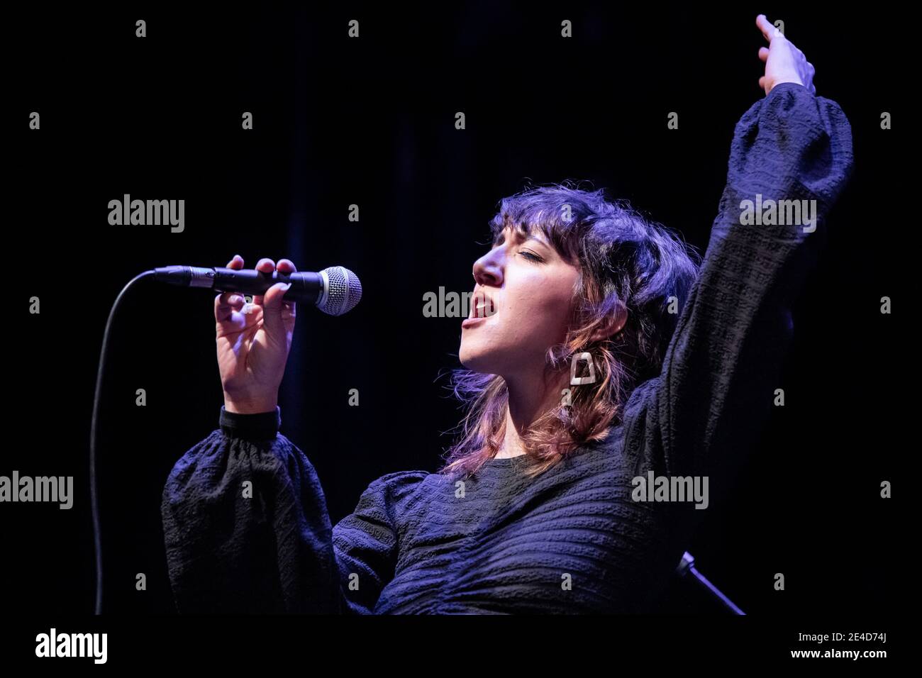 Barcelona, Spain. 2021.01.22. Marala band concert at Tradicionarius ...