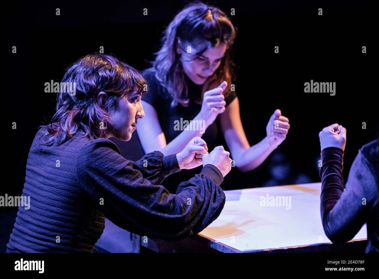 Barcelona, Spain. 2021.01.22. Marala band concert at Tradicionarius ...