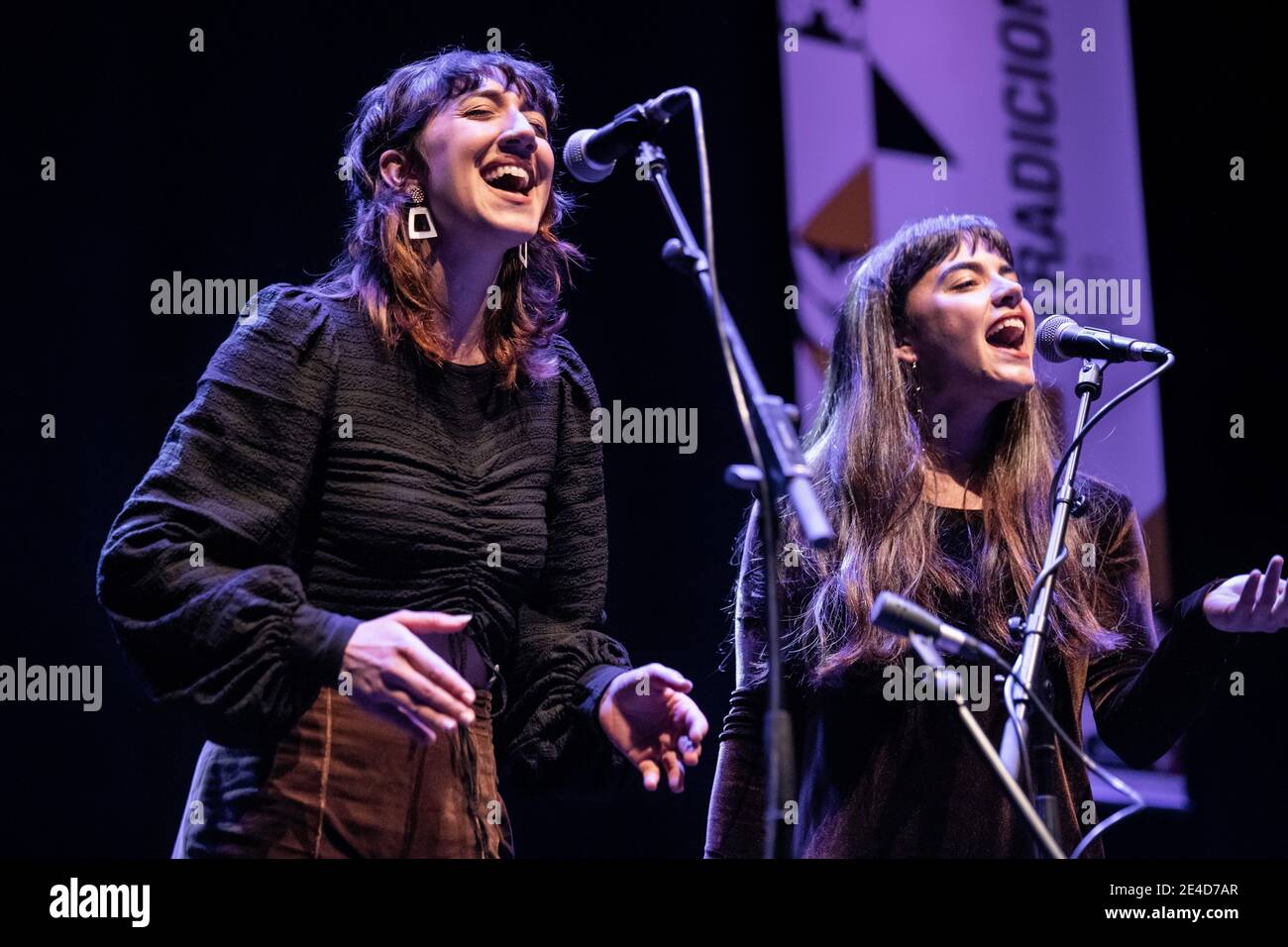 Barcelona, Spain. 2021.01.22. Marala band concert at Tradicionarius ...