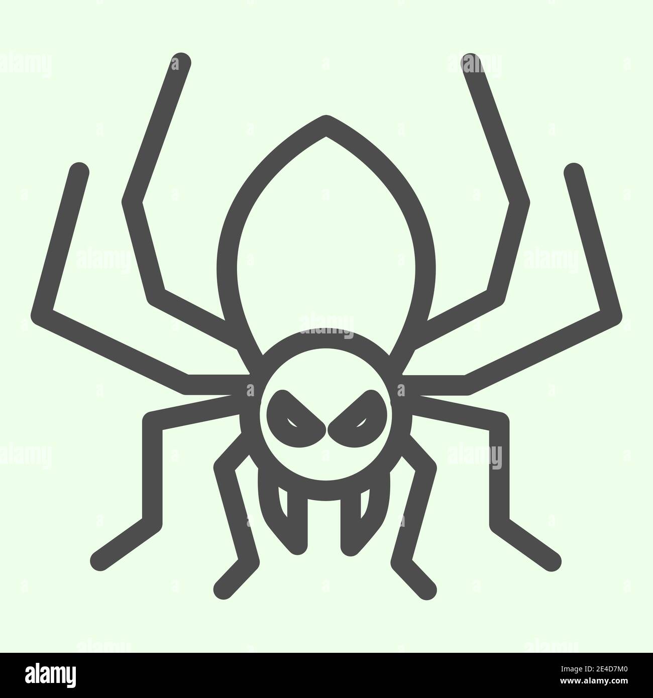 Halloween Spider Drawing