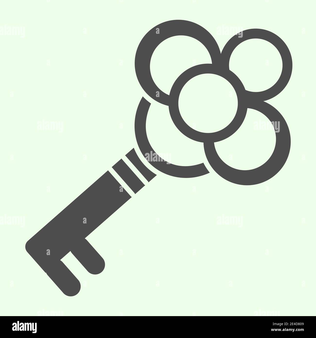 Magic key solid icon. Antique vintage keys silhouette glyph style ...