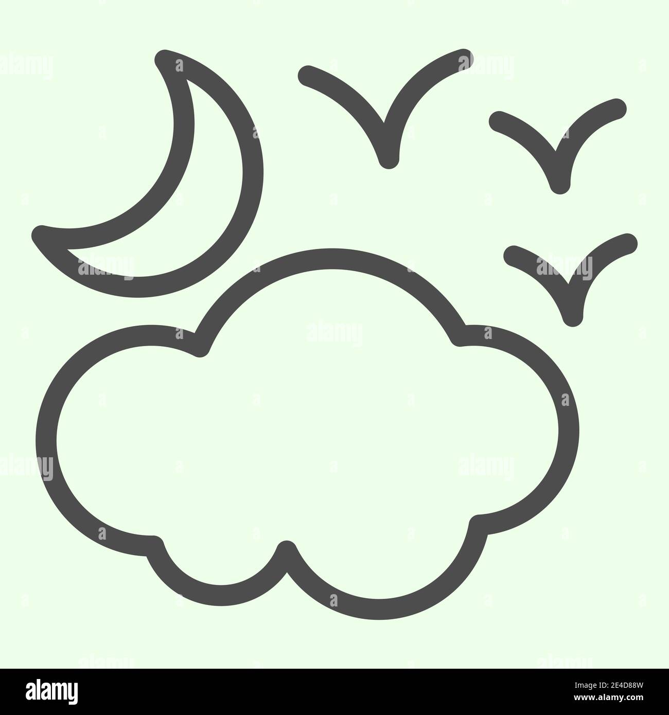 Scary birds Stock Vector Images - Alamy