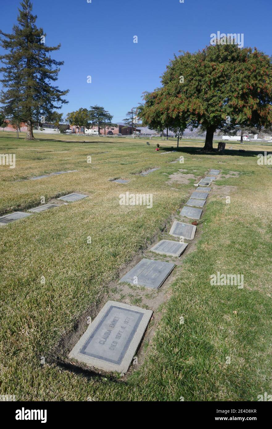 North Hollywood, California, USA 20th January 2021 A general view of ...