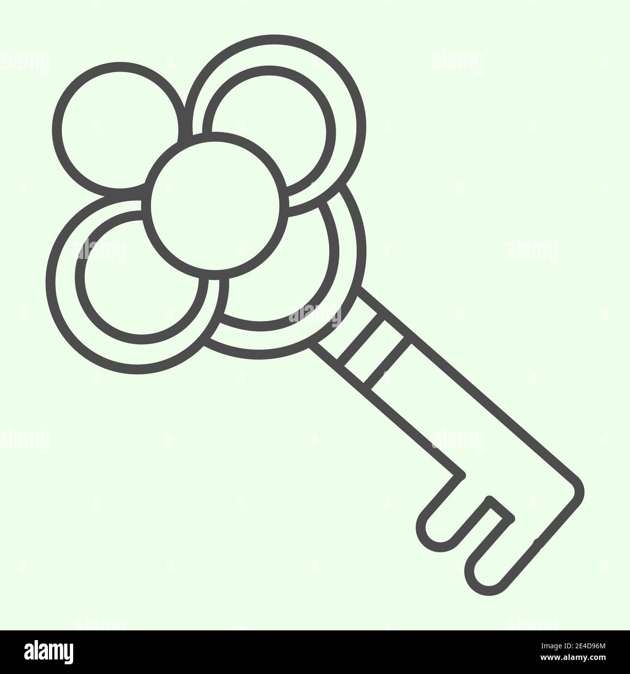 Old fashioned house keys Stock Vector Images - Alamy