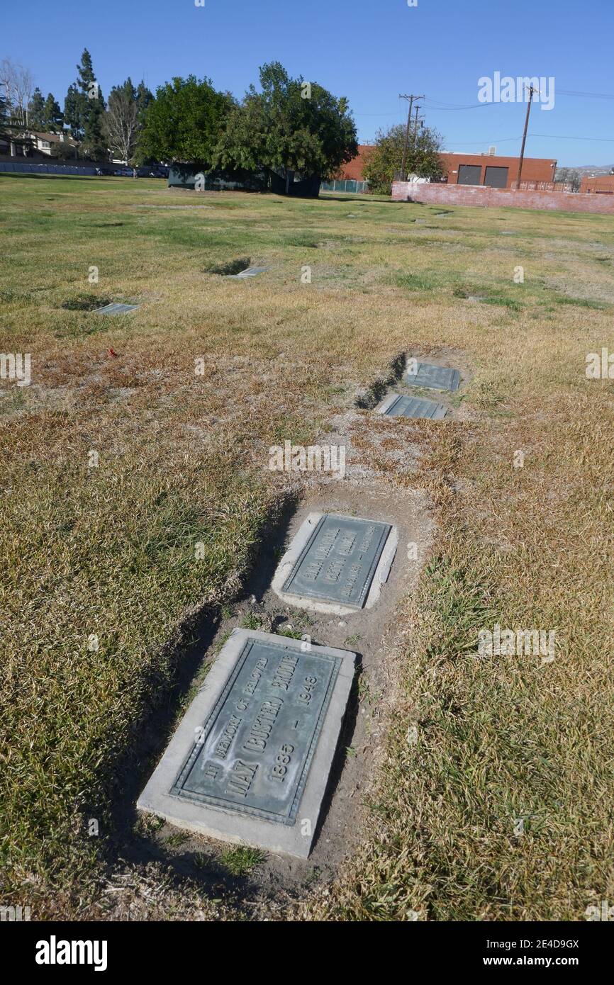 North Hollywood, California, USA 20th January 2021 A general view of ...