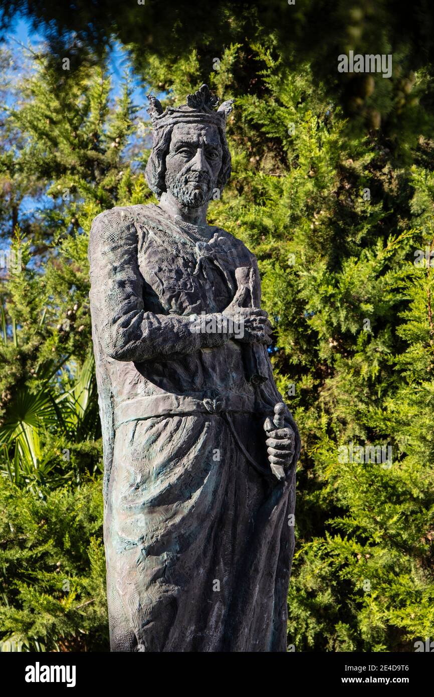 Sculpture of Fernando III El santo 1217-1252. Baeza, UNESCO World ...