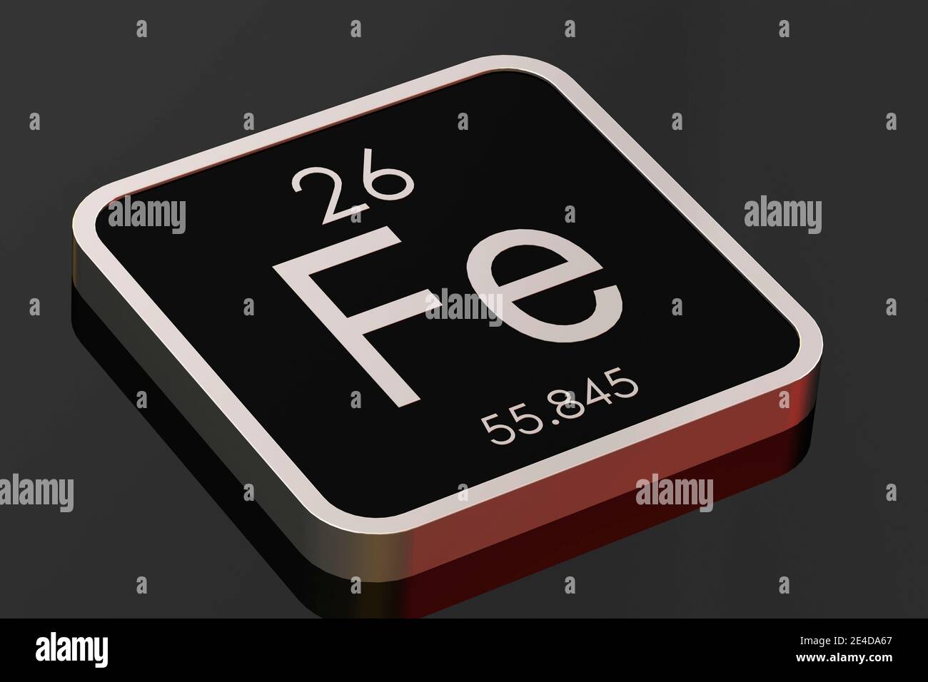 Iron Periodic Table Square