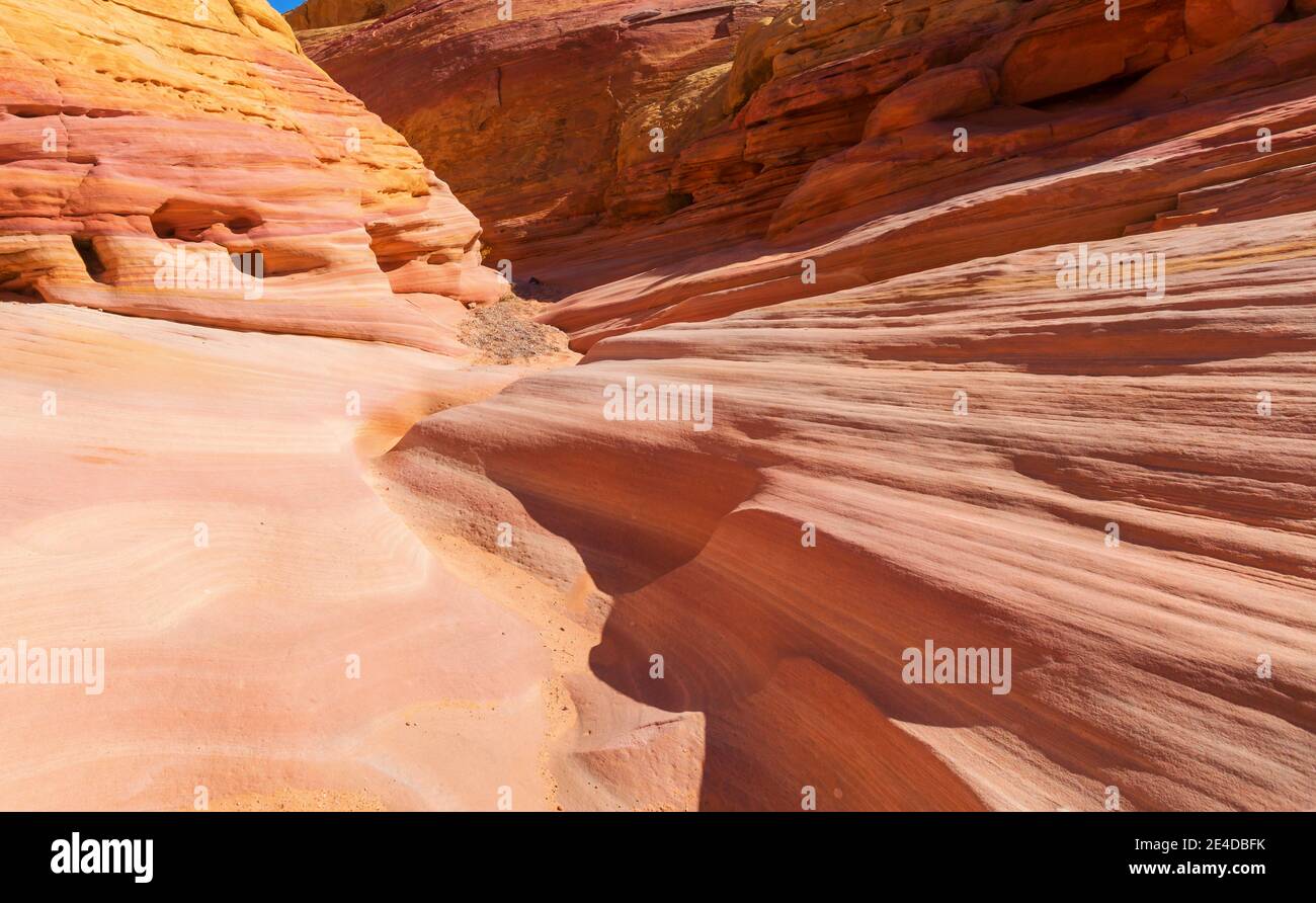 Slot canyon in Grand Staircase Escalante National park, Utah, USA ...