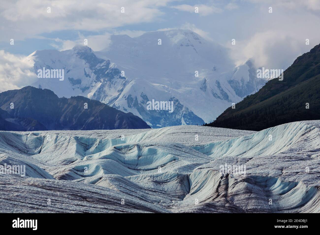 Wrangell-St. Elias National Park and Preserve, Alaska, USA. Beautiful ...