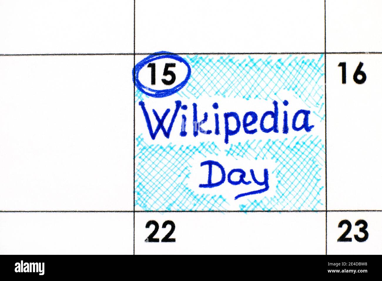 Wikipedia day hi-res stock photography and images - Alamy