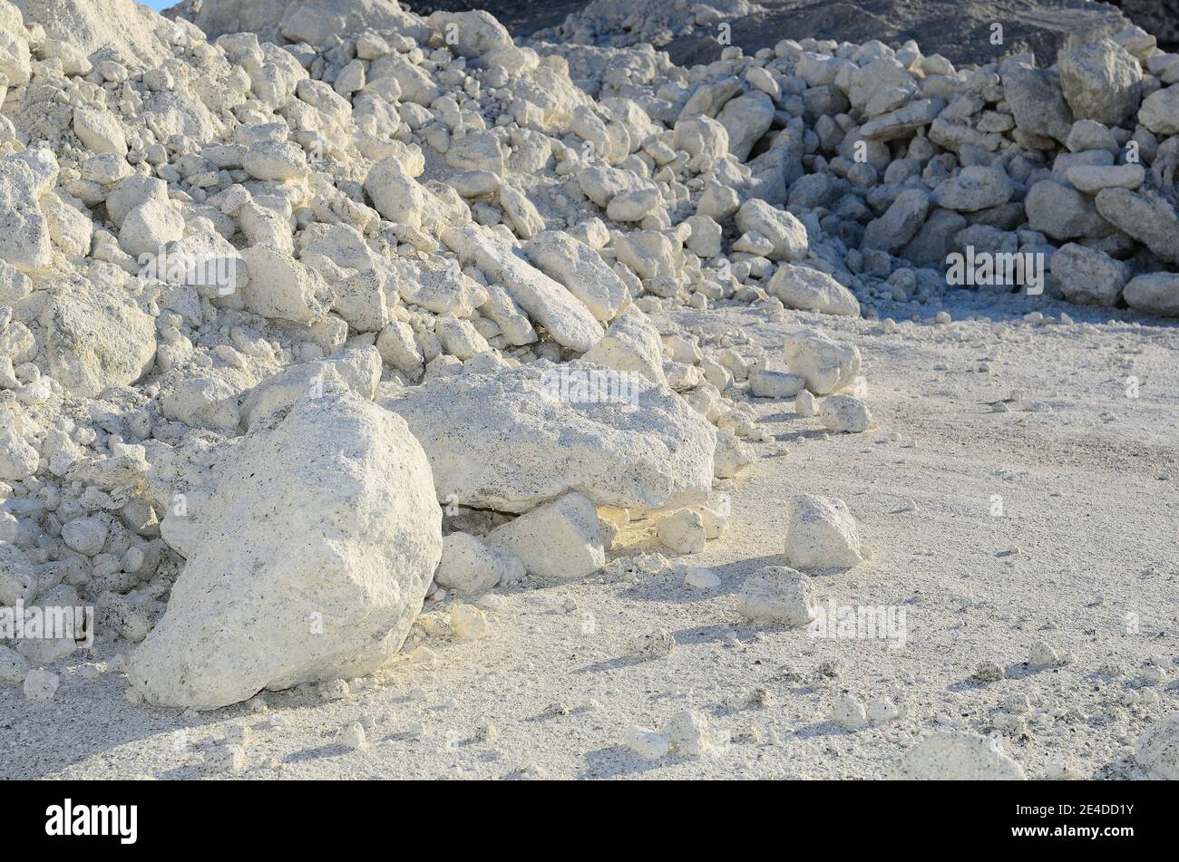 many white rocks of chalk Stock Photo - Alamy