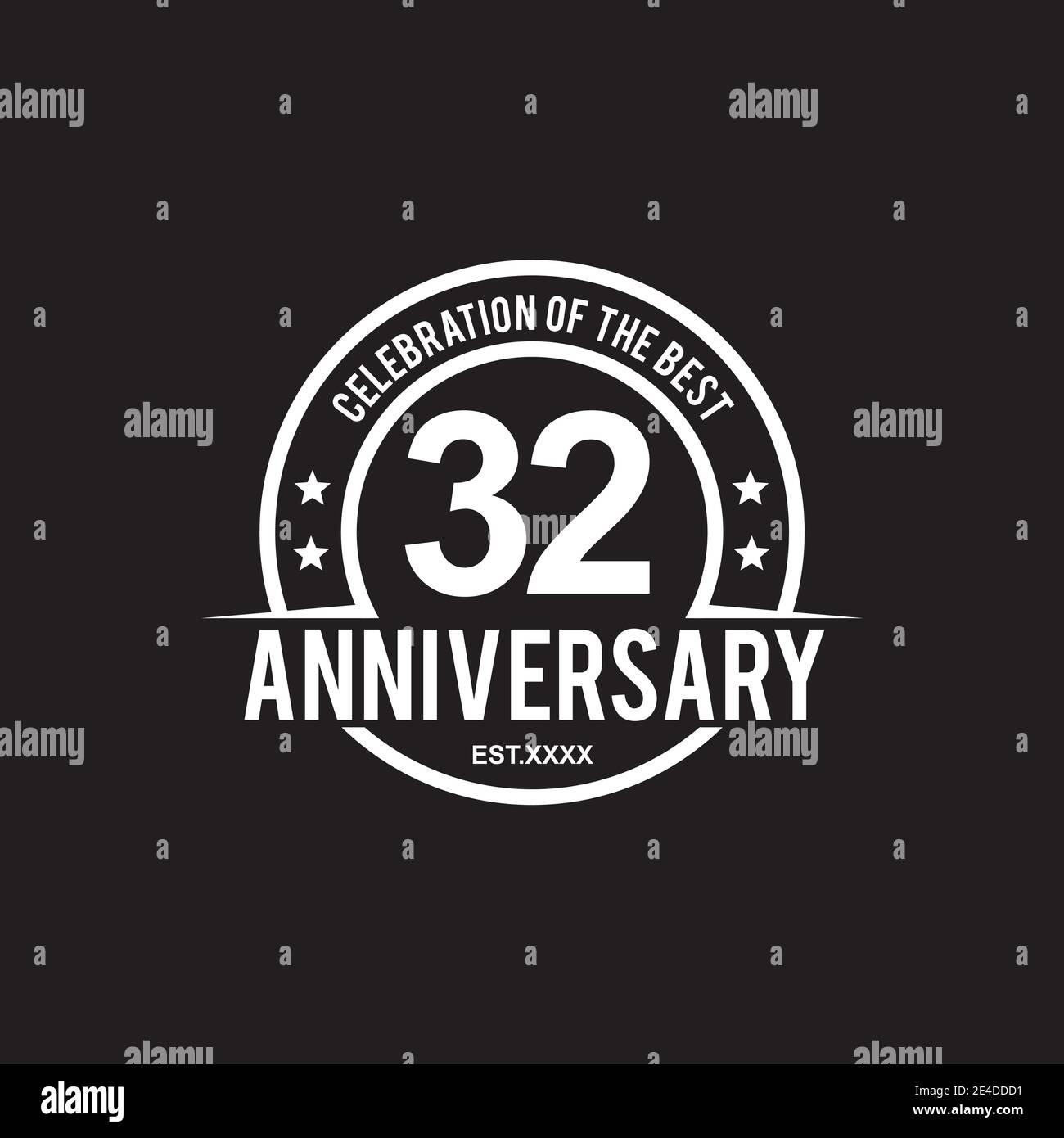32nd years birthday celebration hi-res stock photography and images - Alamy