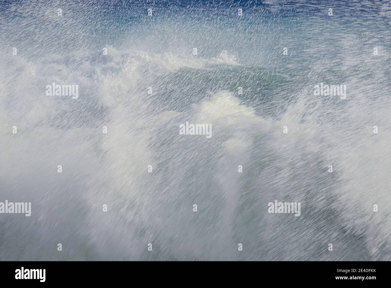 Italy Liguria Sea and waves Stock Photo - Alamy