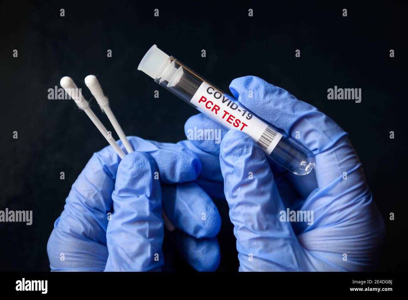 Nasal swab sample collection hi-res stock photography and images - Alamy