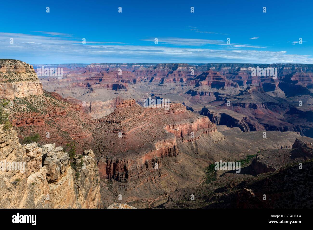 Scenic view of the Grand Canyon, in the Grand Canyon National Park, in ...