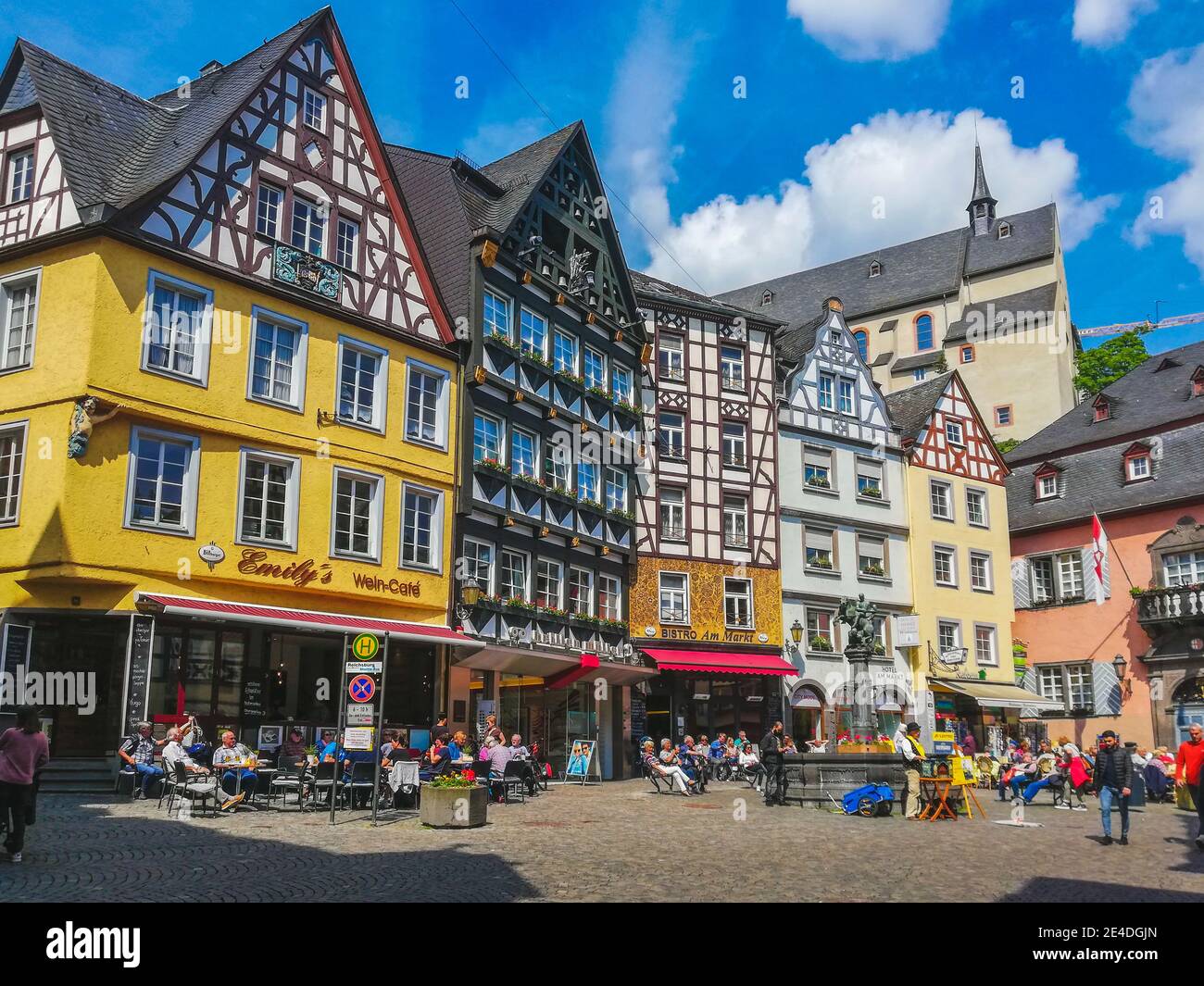 Cochem town square hi-res stock photography and images - Alamy