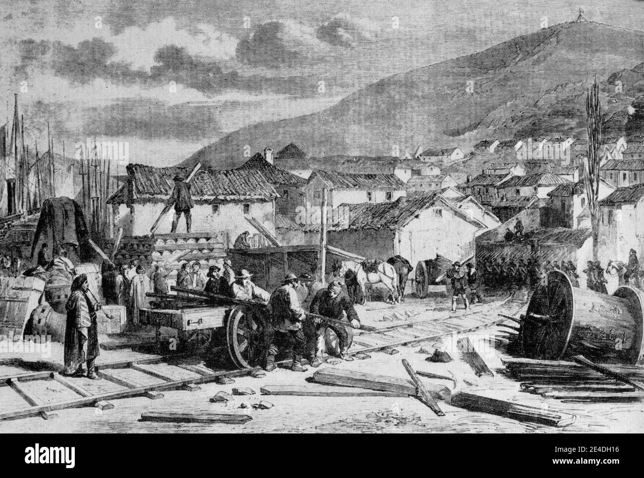 Navvies railway hi-res stock photography and images - Alamy