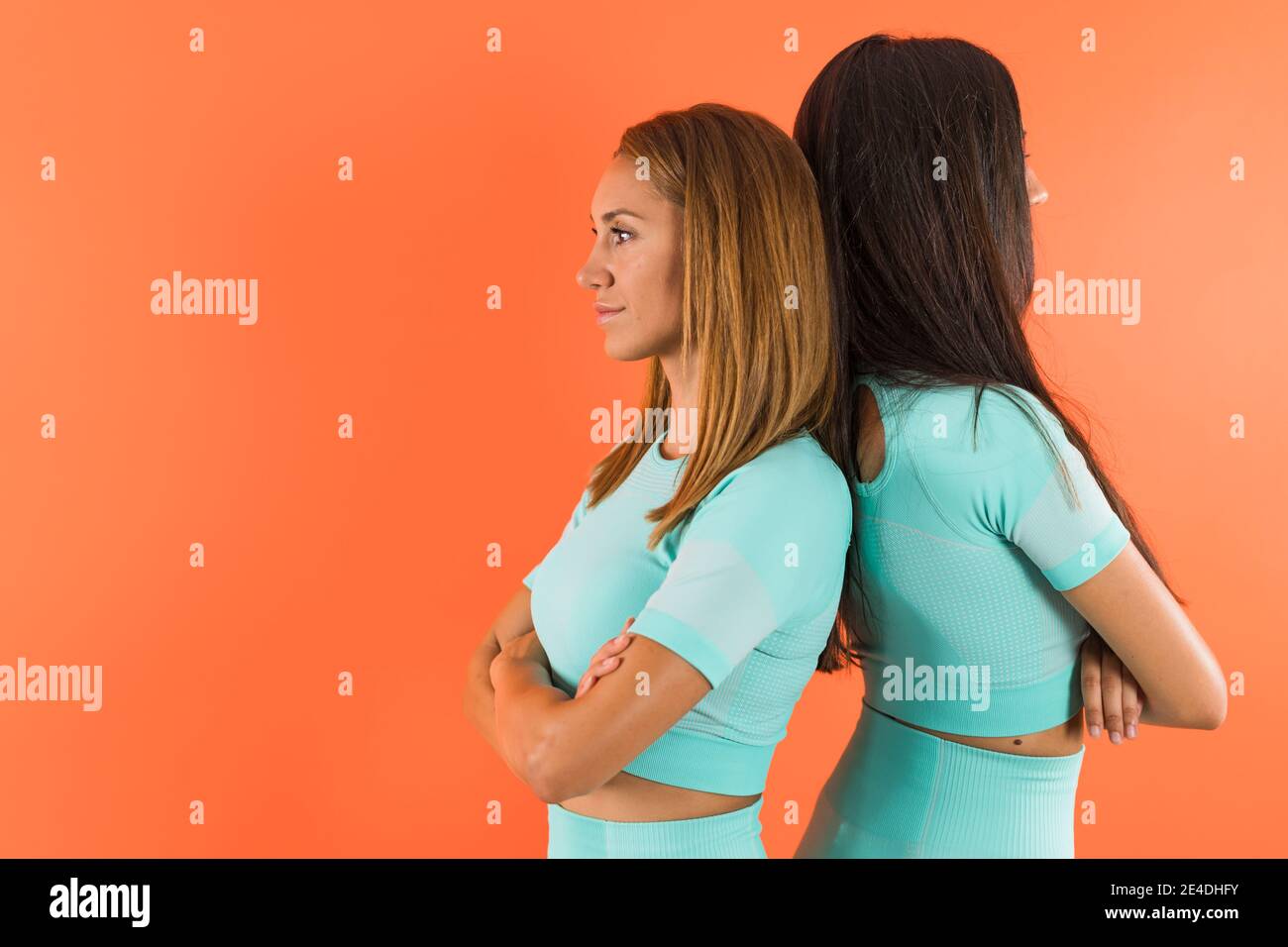 Image two women dressed in hi-res stock photography and images - Alamy
