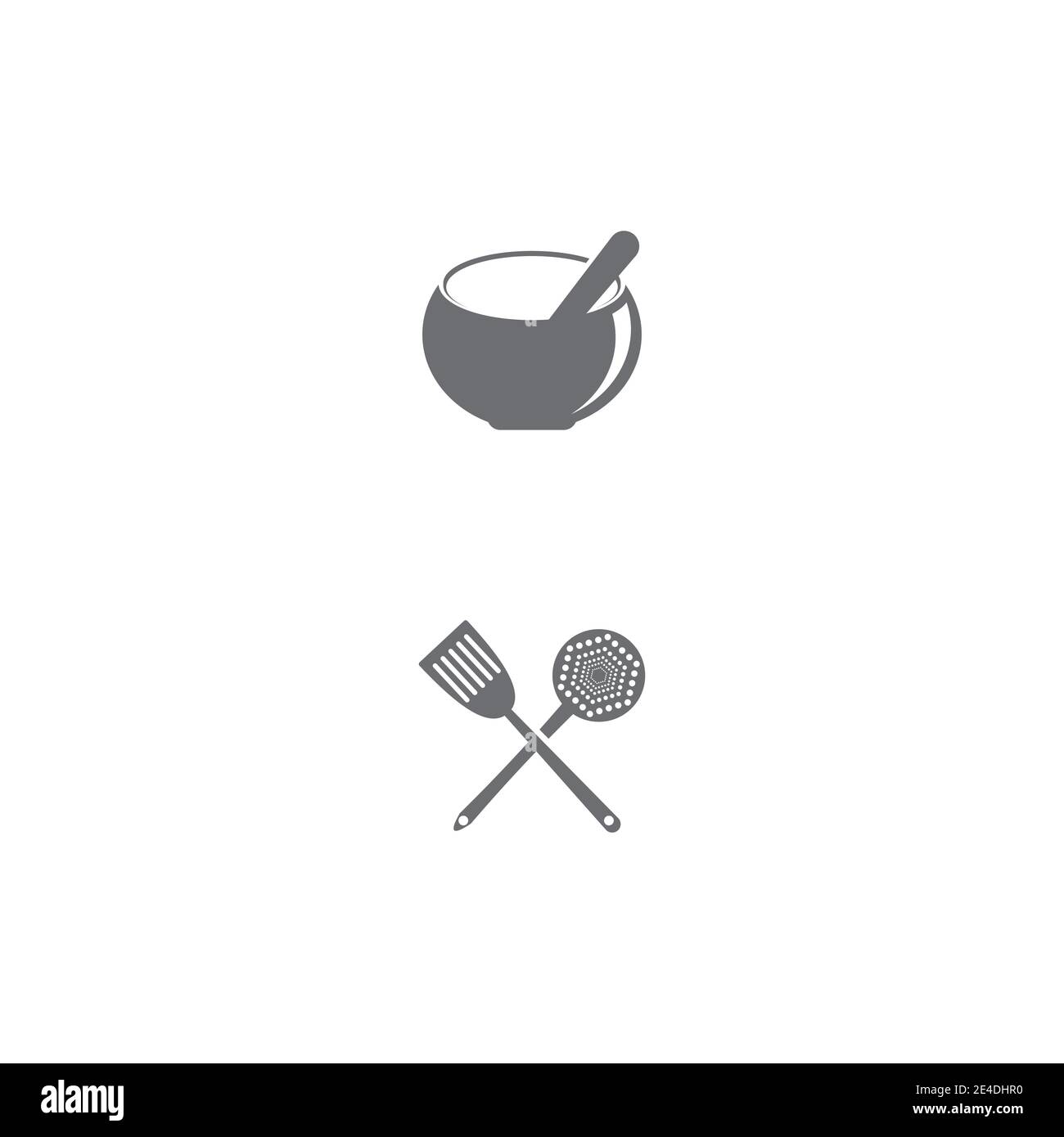 Kitchen icon cooking tools vector flat design Stock Vector Image & Art ...