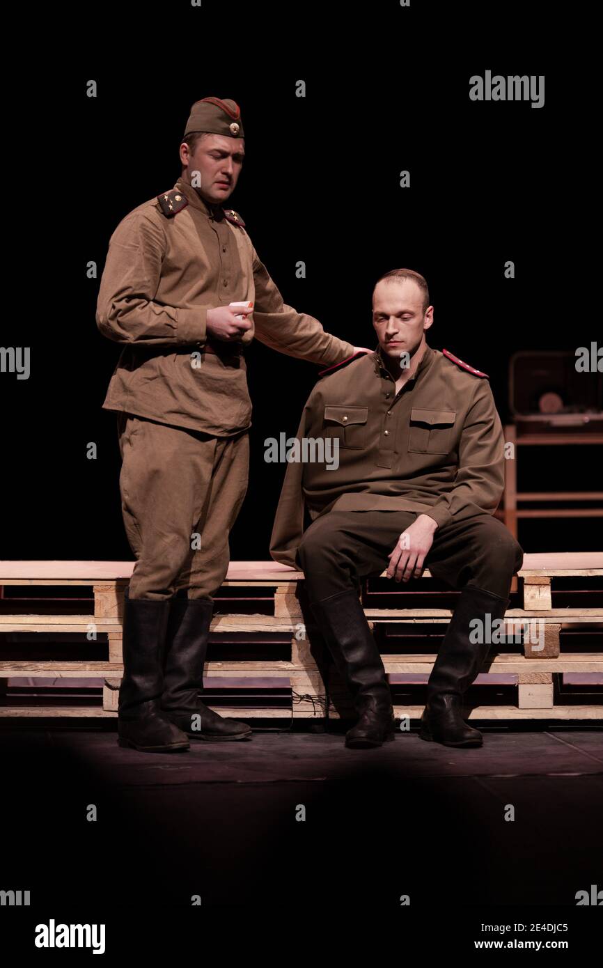 Theatre actor in military uniform hi-res stock photography and images ...