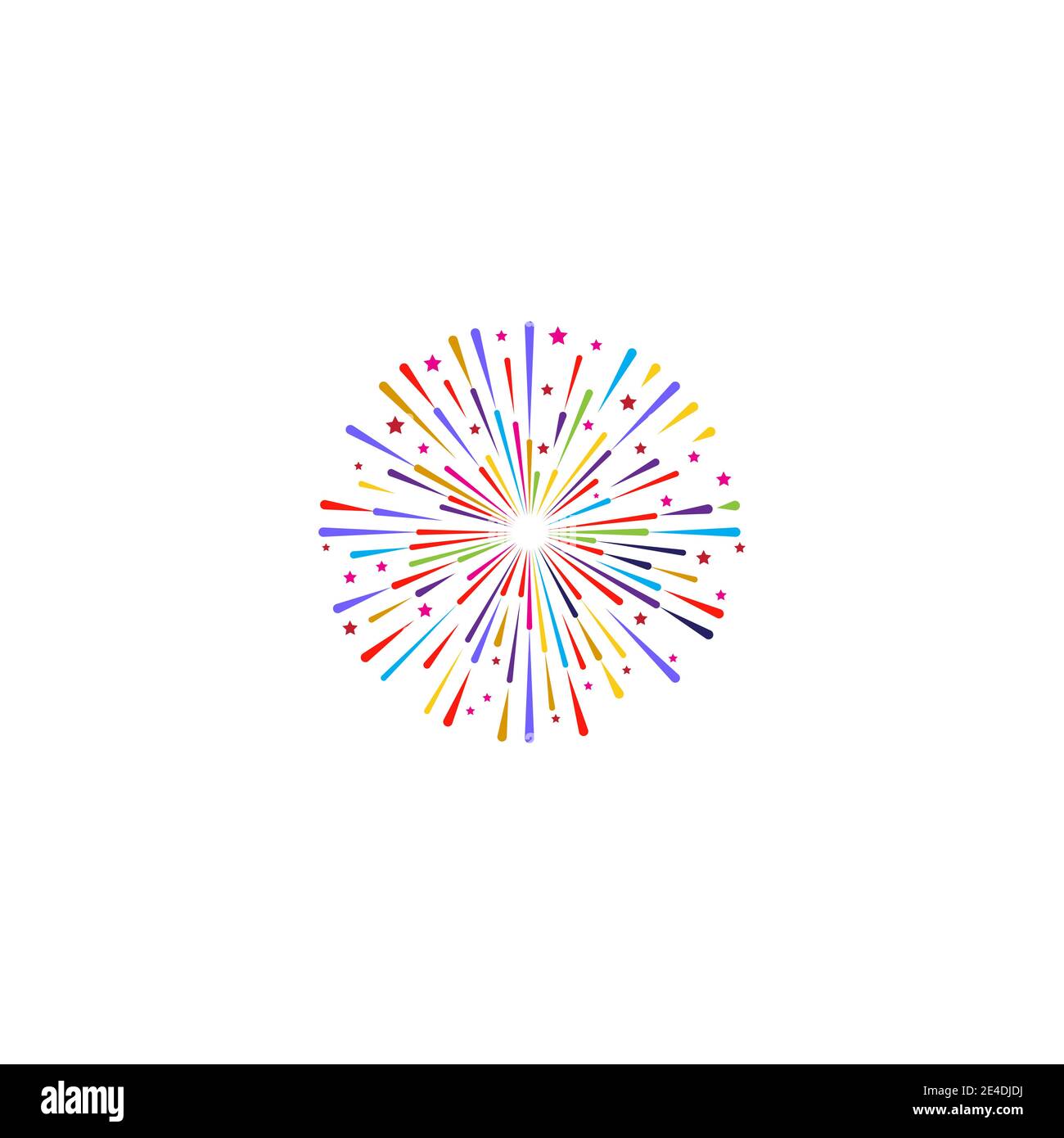 Fireworks Logo Template vector symbol nature Stock Vector Image & Art ...