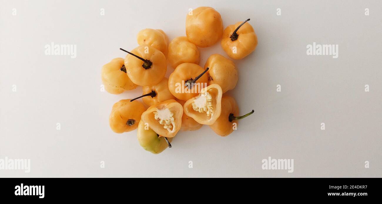 Pimenta-de-cheiro ardida pepper, São Paulo, Brazil Stock Photo - Alamy