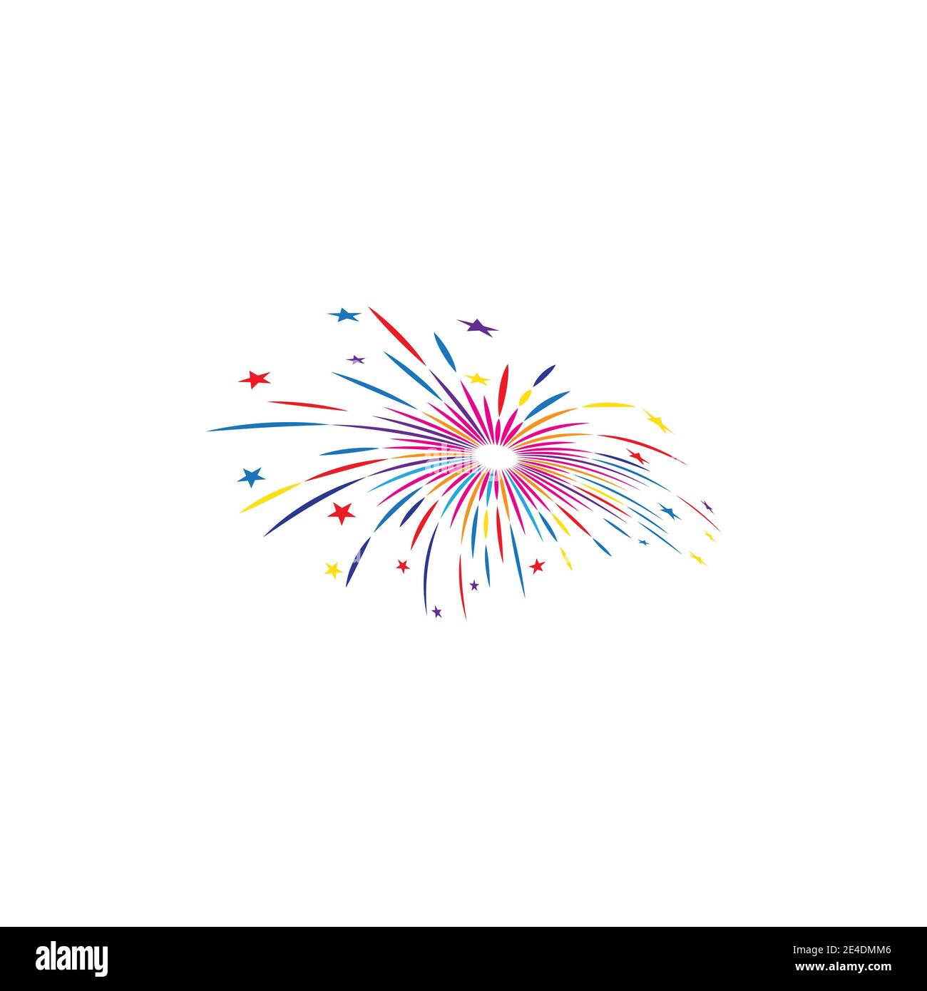 Fireworks Logo Template vector symbol nature Stock Vector Image & Art ...