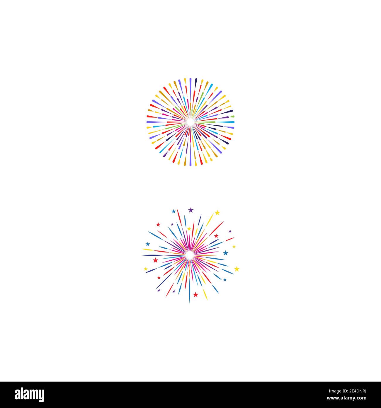 Fireworks Logo Template vector symbol nature Stock Vector Image & Art ...