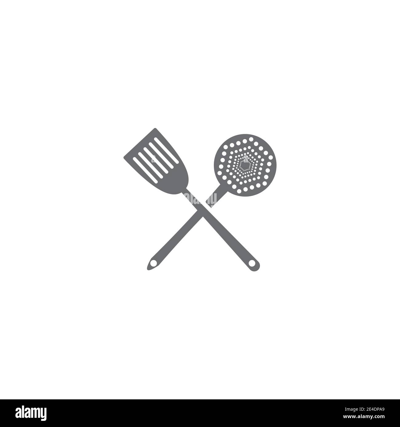 Kitchen icon cooking tools vector flat design Stock Vector Image & Art ...