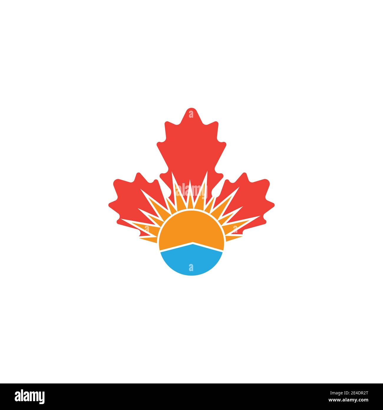 Maple leaf vector illustration design template Stock Vector Image & Art ...