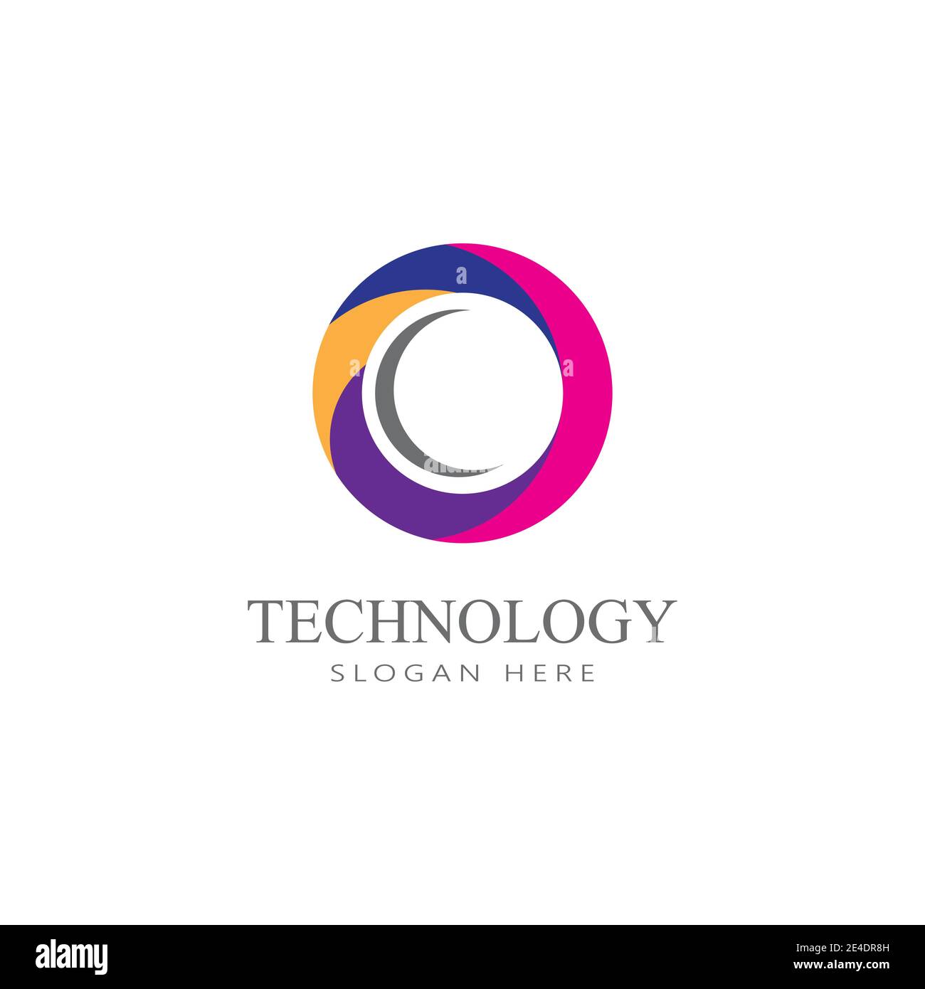 Technology, computer, data and innovation logo design Stock Vector ...