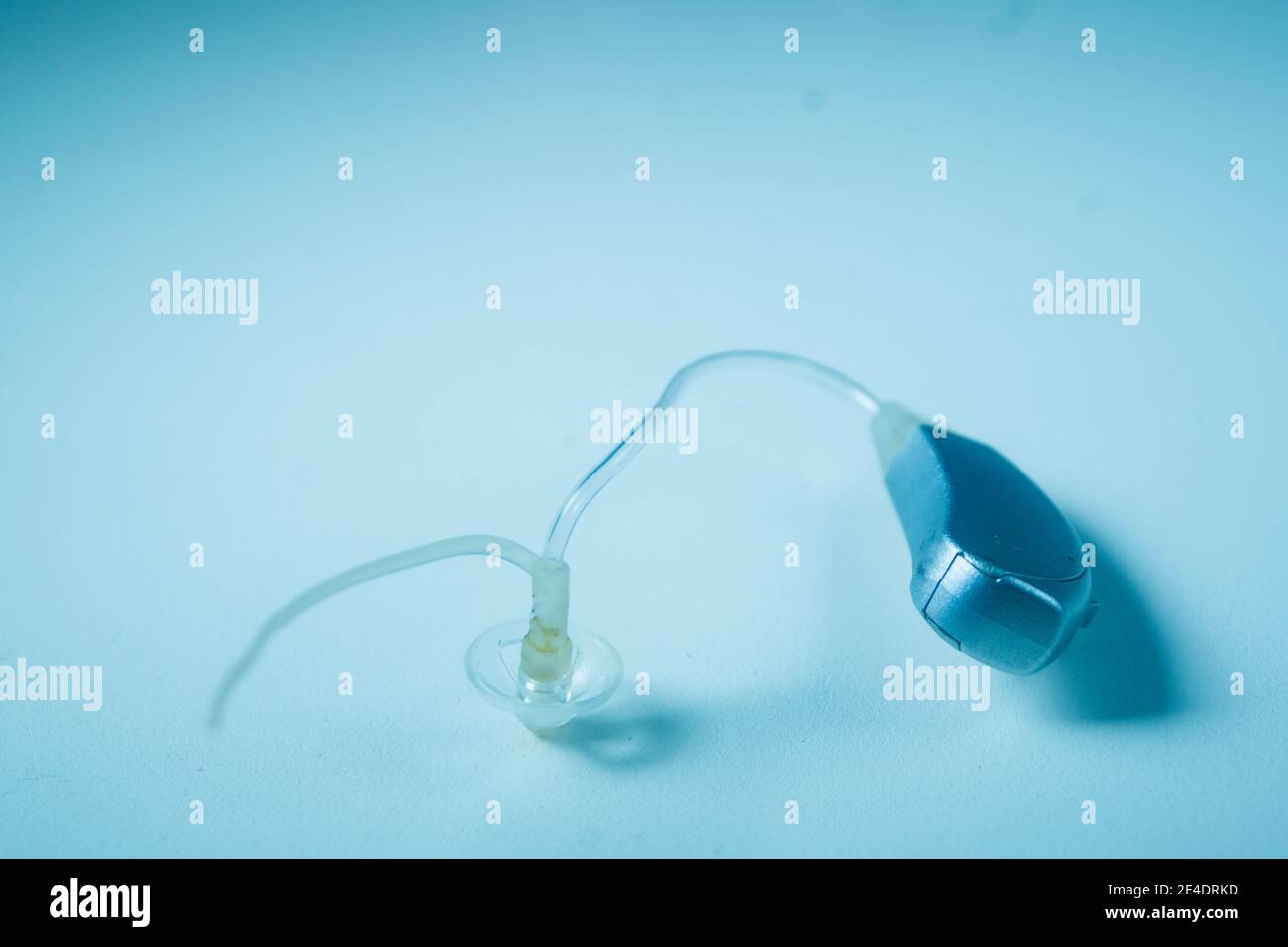 Modern digital hearing aid closeup macro photo Stock Photo - Alamy