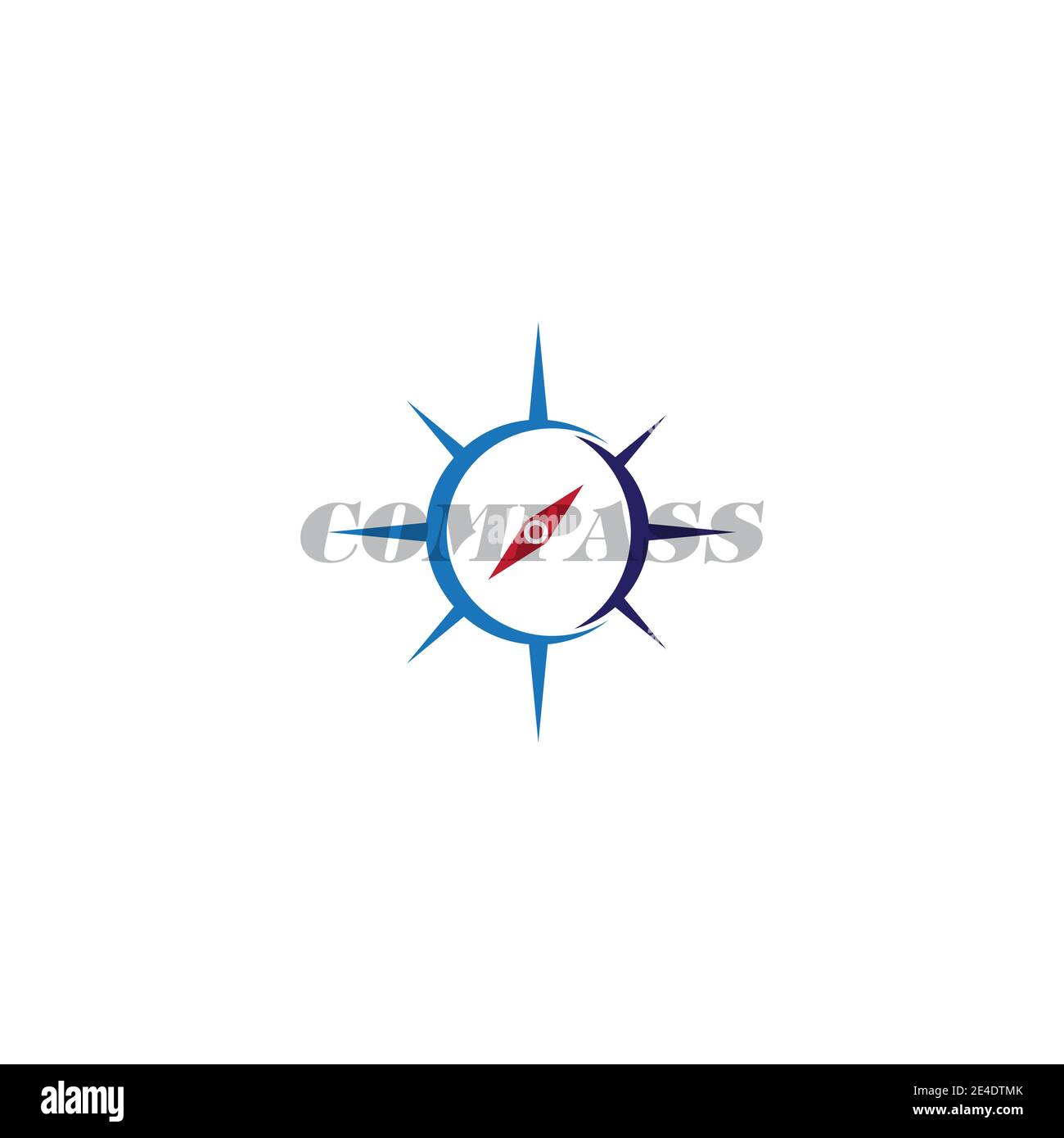 Compass Logo Template vector icon illustration design Stock Vector ...