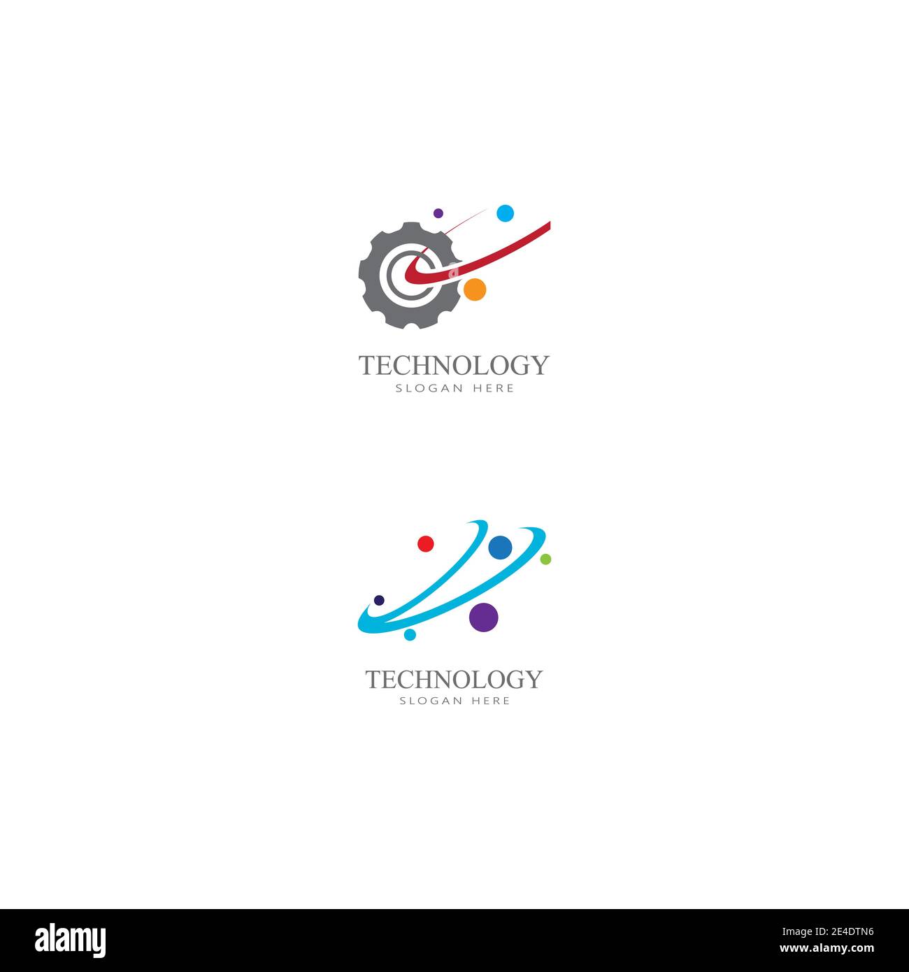 Technology, computer, data and innovation logo design Stock Vector ...