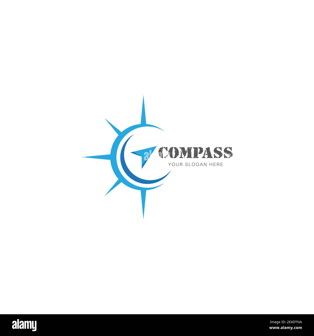Simple compass rose hi-res stock photography and images - Alamy