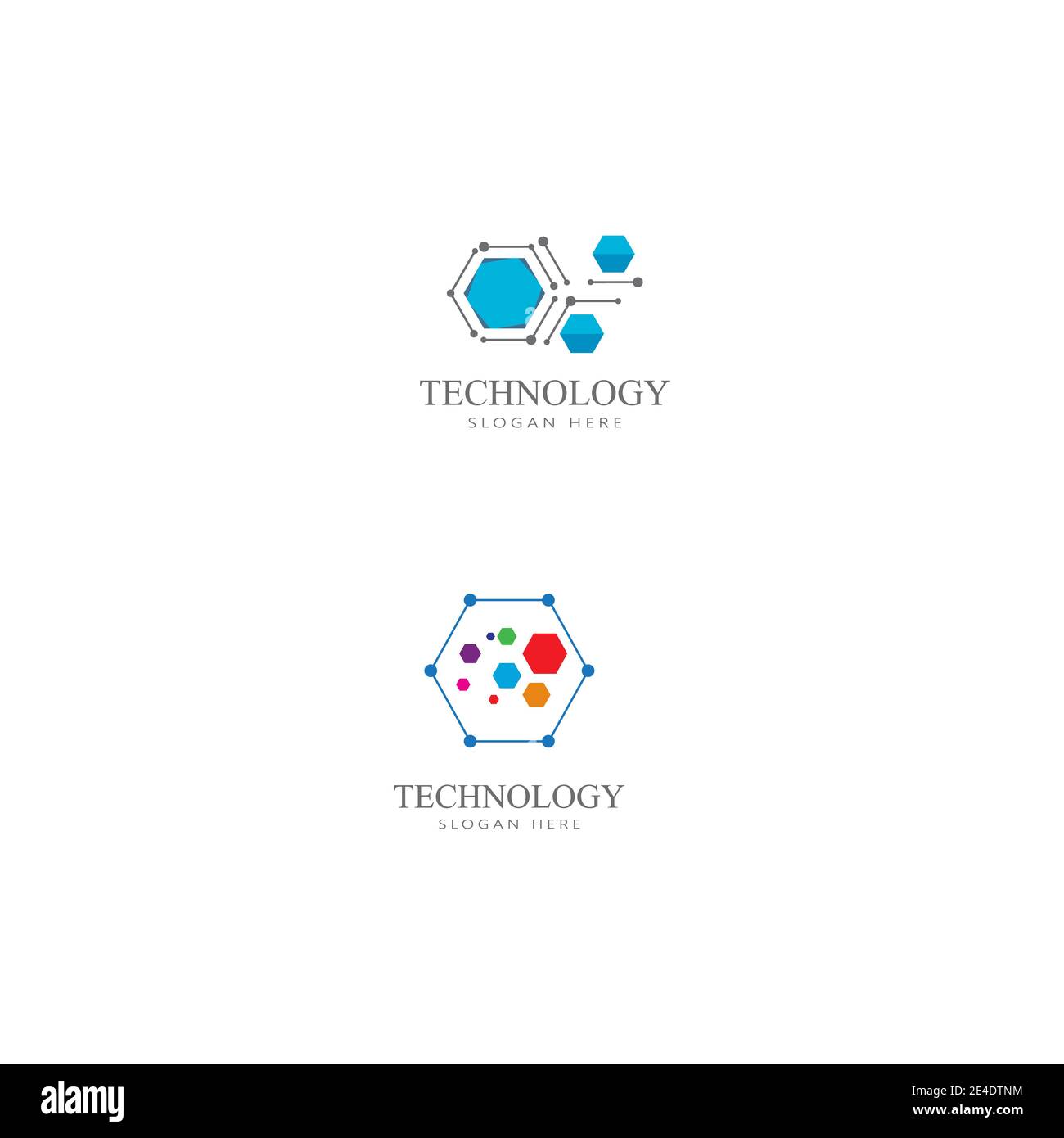 Technology, computer, data and innovation logo design Stock Vector ...