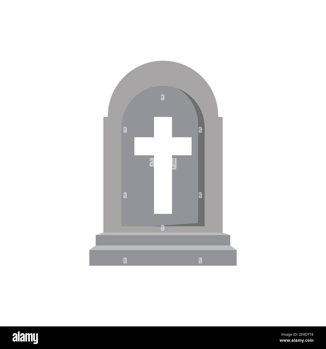 Gravestone Logo Template vector symbol nature Stock Vector Image & Art ...