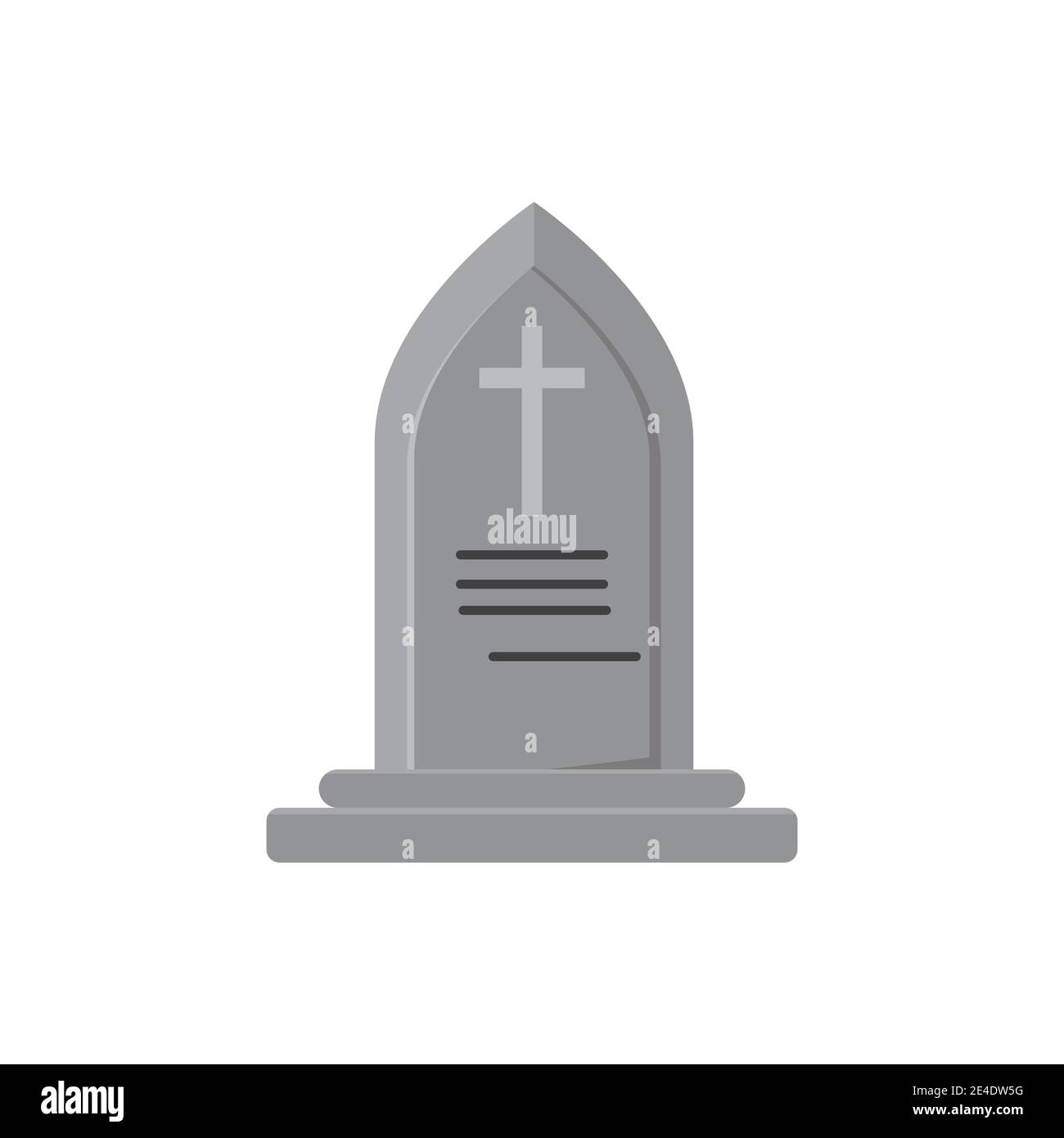 Gravestone Logo Template vector symbol nature Stock Vector Image & Art ...