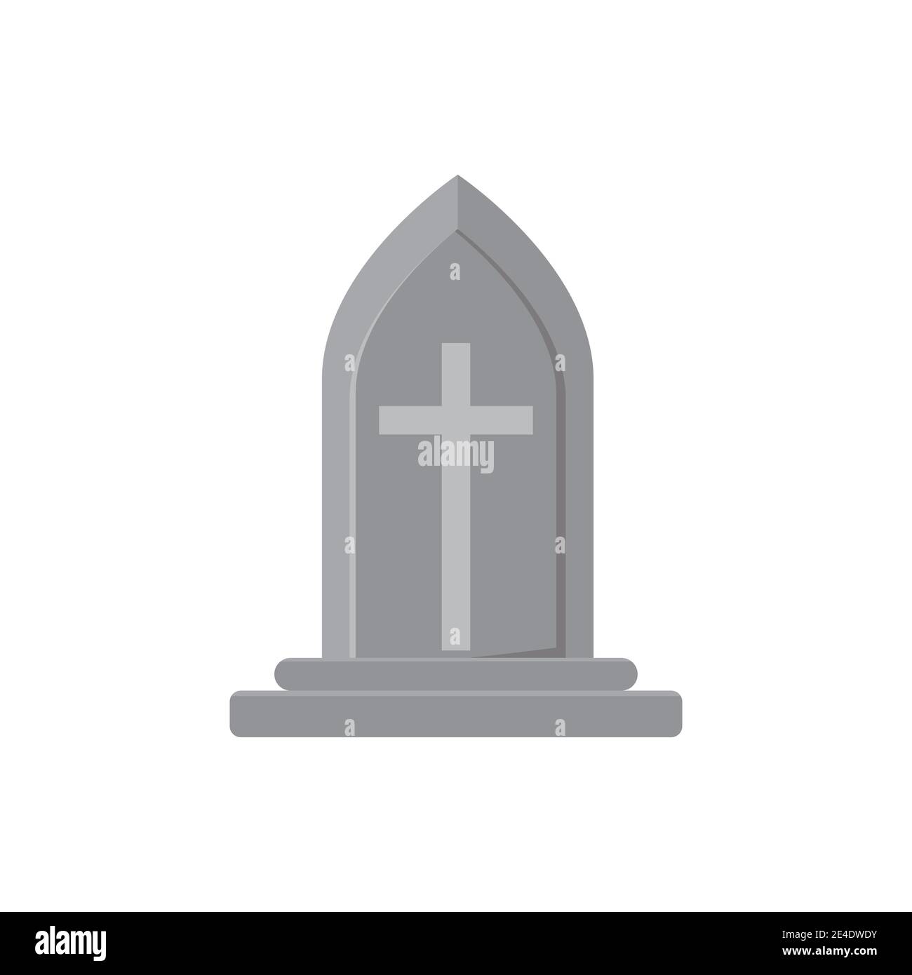 Gravestone Logo Template vector symbol nature Stock Vector Image & Art ...