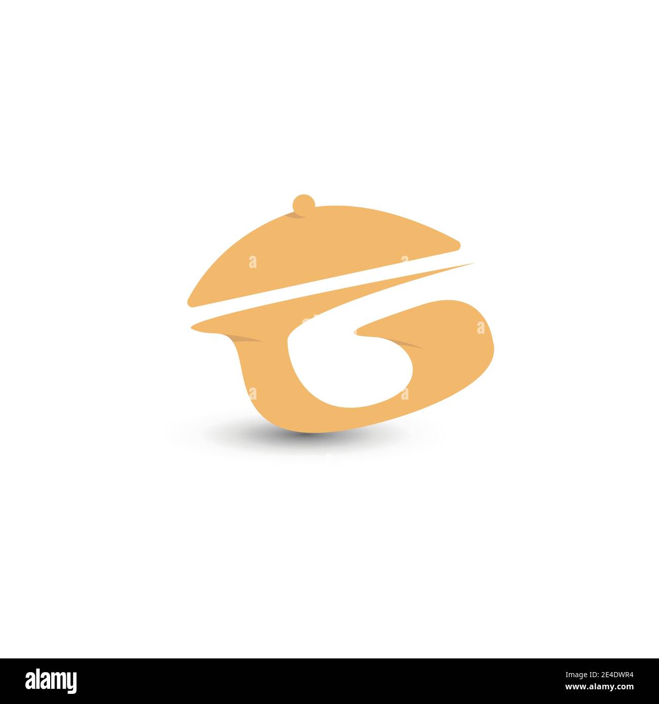 Letter G cooking logo design image vector. Cooking pot with letter g ...